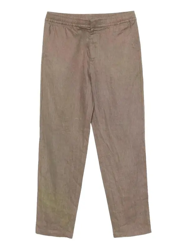 DUNO Elasticated Trousers - Brown