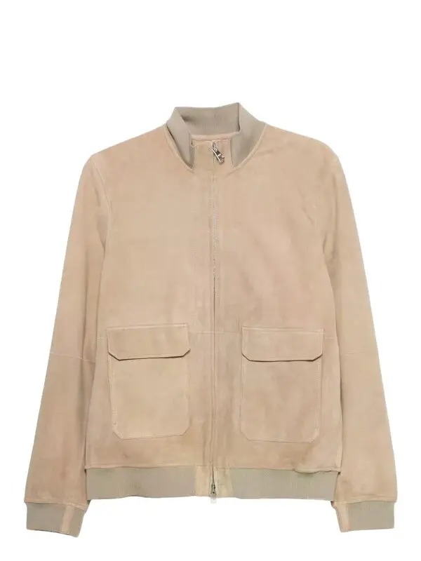 DUNO Zip Pocket Coat - Neutrals