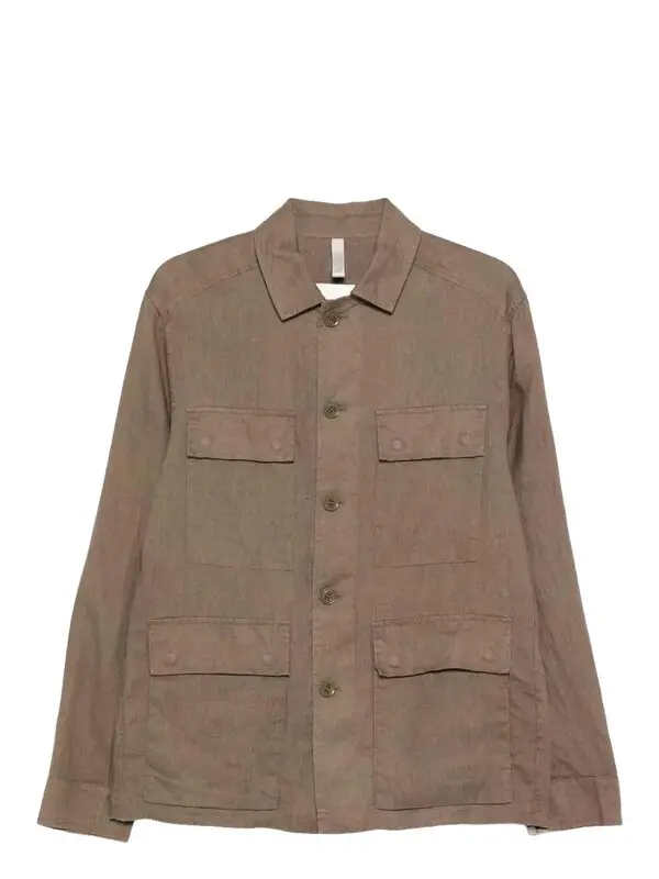 DUNO Pocket Alcamo Coat - Brown