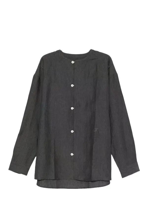 Jacquemus Long-sleeve Striped Shirt - Grey