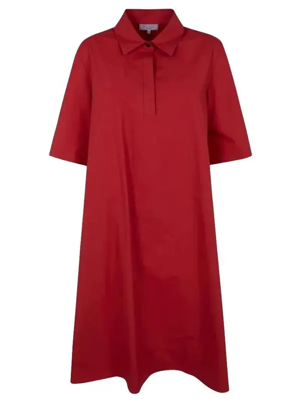 Antonelli Firenze Matthew" Midi Dress - Red