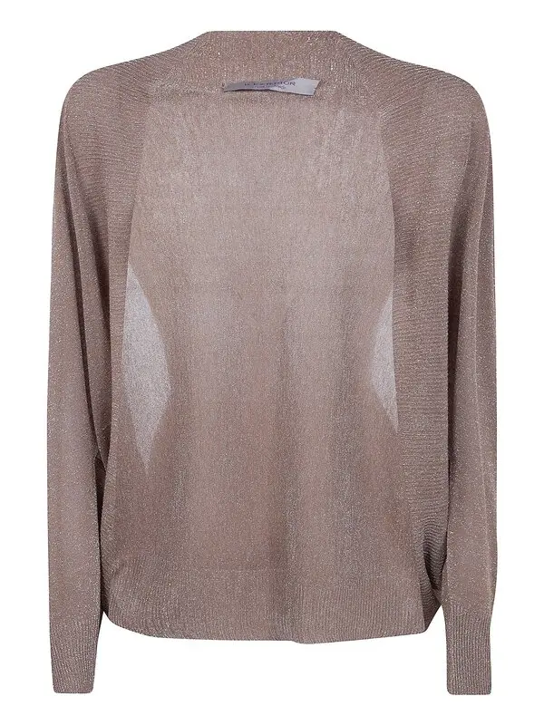 D.exterior Oversized Cape - Brown