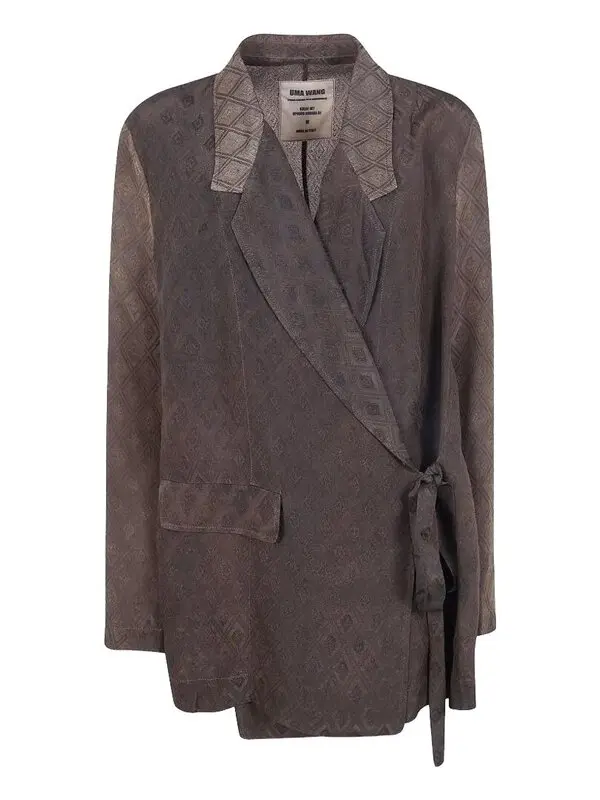 UMA WANG Khloe Jacket - Brown