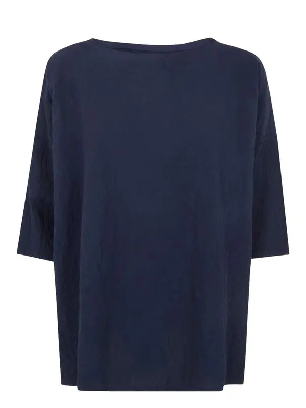 Labo.art Franca Rock Cotton Sweater - Blue