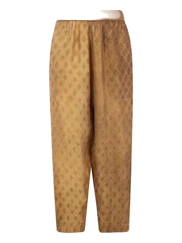 UMA WANG Palmer Pants - Yellow