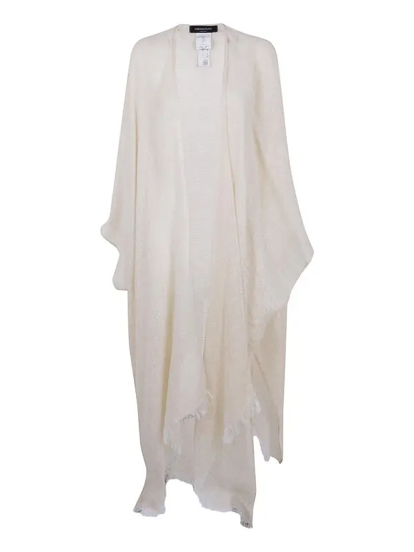 Fabiana Filippi Long Cardigan - White