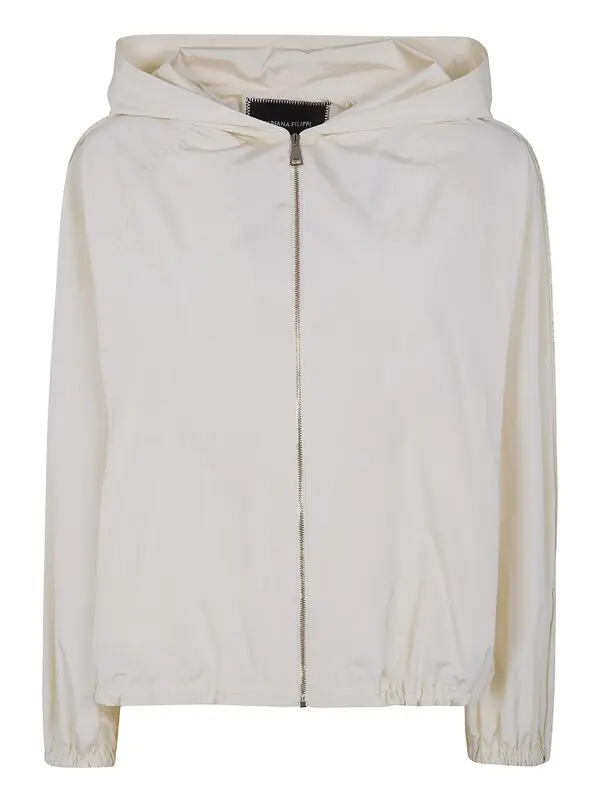 Fabiana Filippi Bomber Sport Light Jacket - White