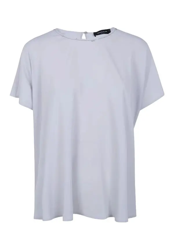 Fabiana Filippi Short-sleeved Tee Shirt - Gray