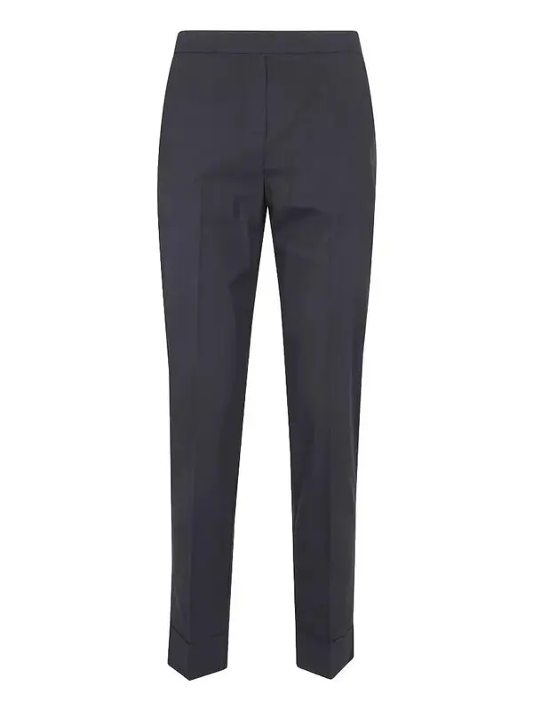 KILTIE Hugo Light Cotton Trousers - Black