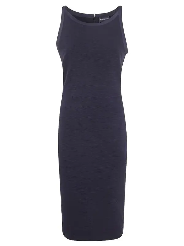 Emporio Armani Sleeveless Tank Dress - Black