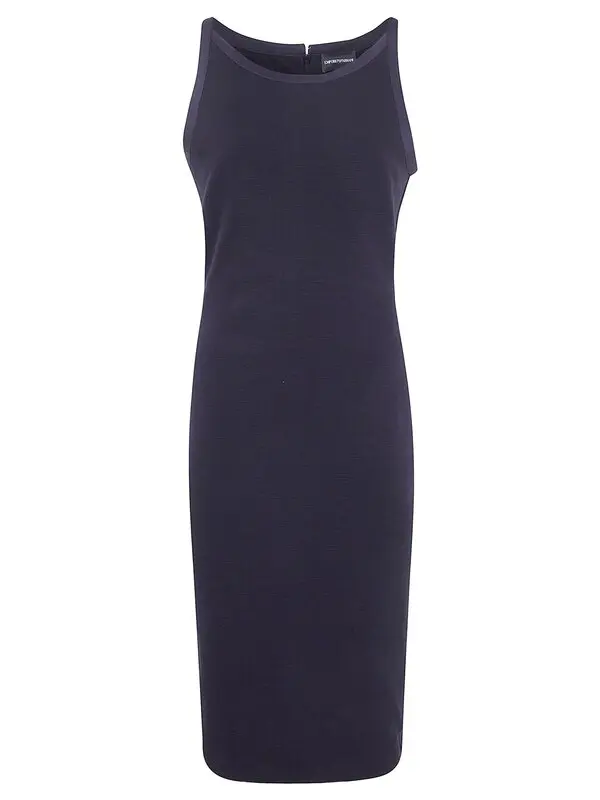 Emporio Armani Sleeveless Tank Dress - Black