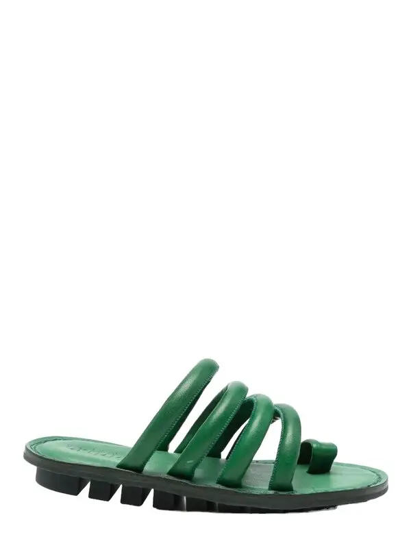 TRIPPEN Threads Flat Sandals - Green