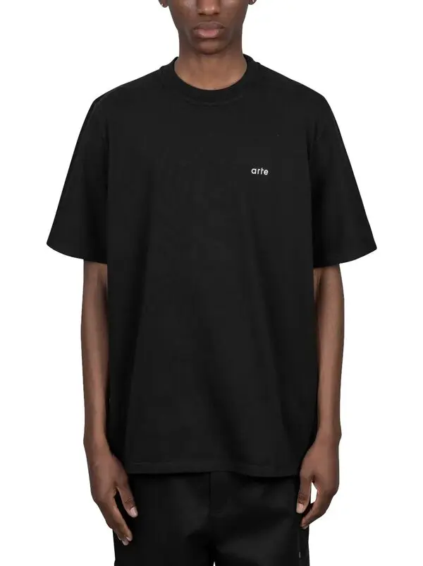 ARTE ANTWERP Back "poster" T-shirt - Black