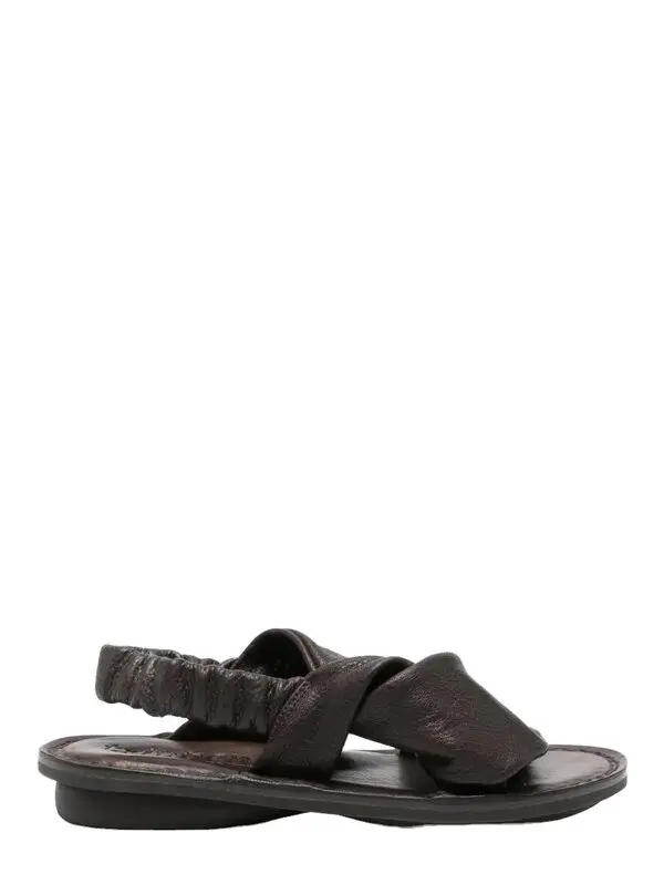TRIPPEN Embrace Flat Sandals - Brown