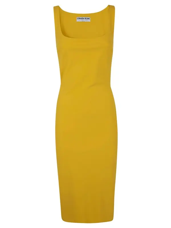 Chiara Boni La Petite Robe Gilia" Dress - Metallic