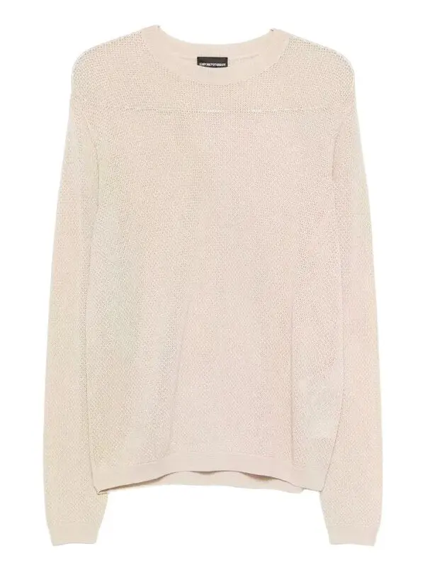 Emporio Armani Crew-neck Sweater - Neutrals