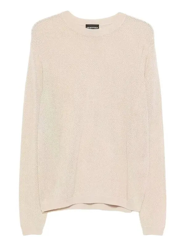Emporio Armani Crew-neck Sweater - Neutrals