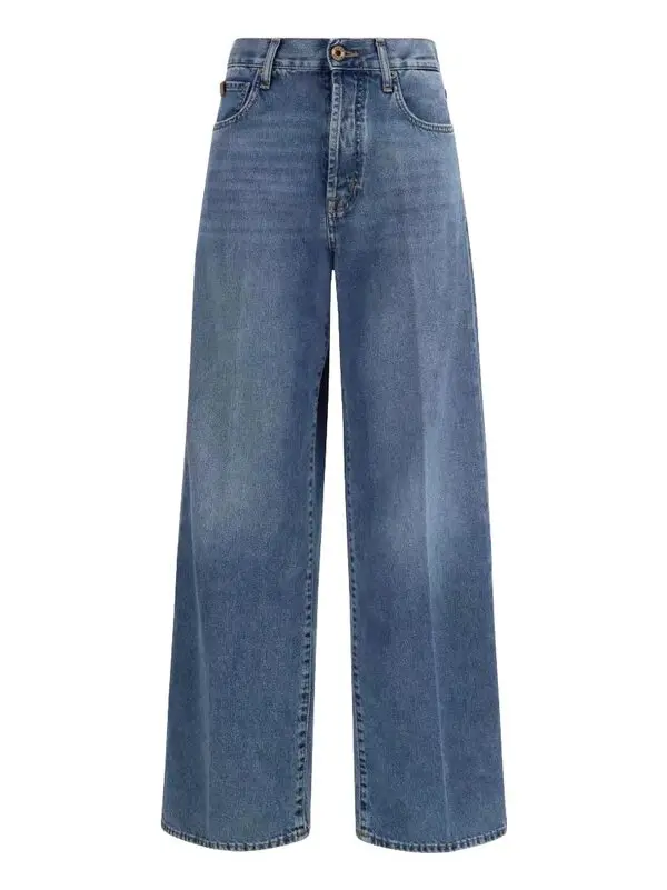 Jacob Cohen Five-pocket Wide-leg Jeans - Blue
