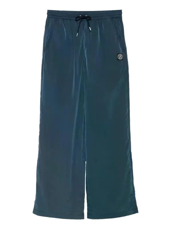 AGNES B. Wide-leg Trousers - Blue