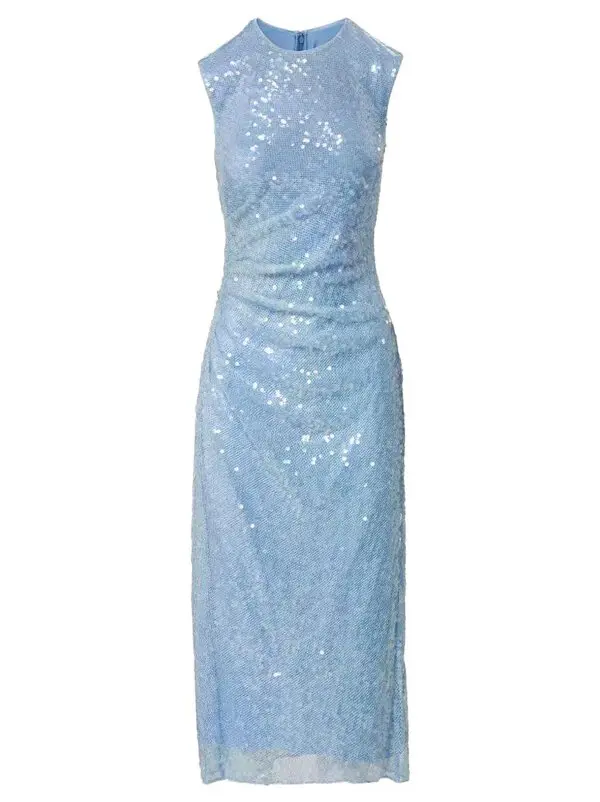 Veronica Beard Sequin-embellished Midi Dress - Blue