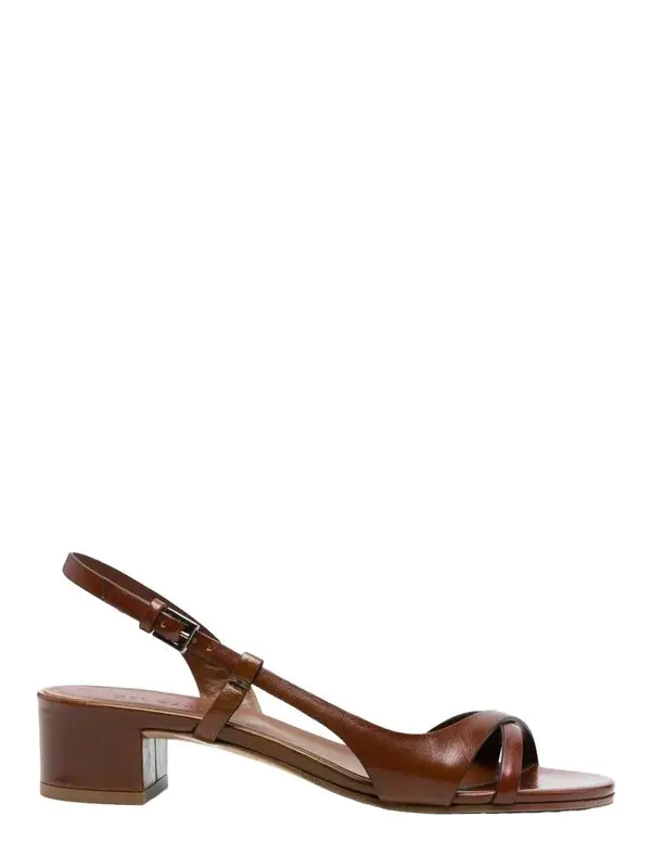 DEL CARLO Ann Strappy Sandals - Brown