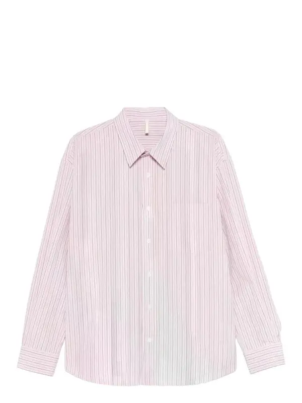 SUNFLOWER Striped Long-sleeved Shirt - Pink