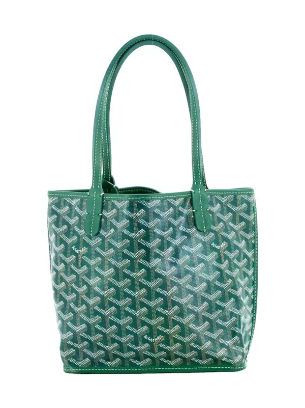 Goyard Anjou Reversible Mini Satchel - Green