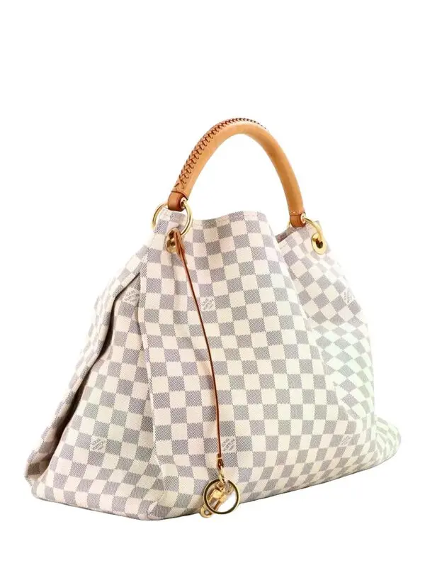 LOUIS VUITTON Artsy Damier Gm Hobo Bag - White