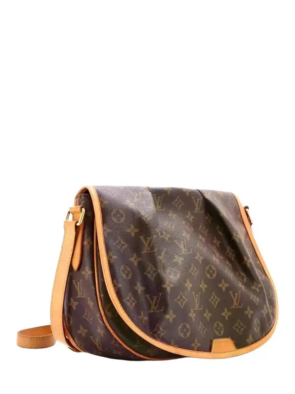 LOUIS VUITTON Menilmontant Mm Monogram Canvas Crossbody Bag - Brown