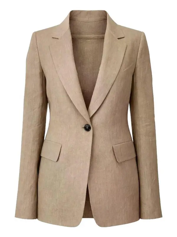 Marella Single-breasted Blazer - Neutrals