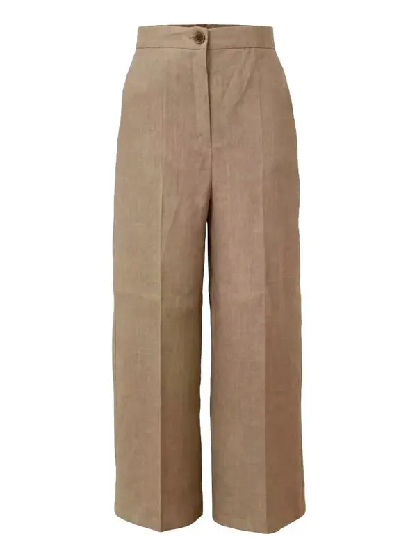 Marella Emme Button Trousers - Neutrals