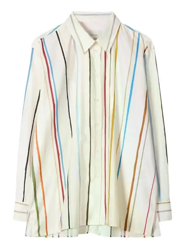 Paul Smith Painted Stripe Shirt - Neutrals