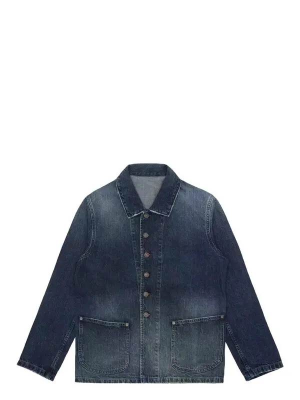 FORTELA Clays Patch-pocket Denim Jacket - Blue