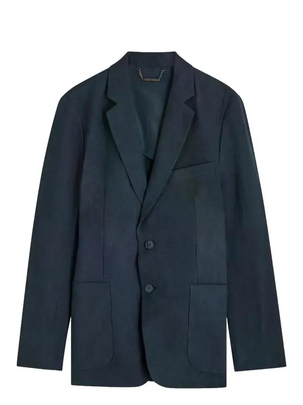 PERCIVAL Single-breasted Blazer - Blue