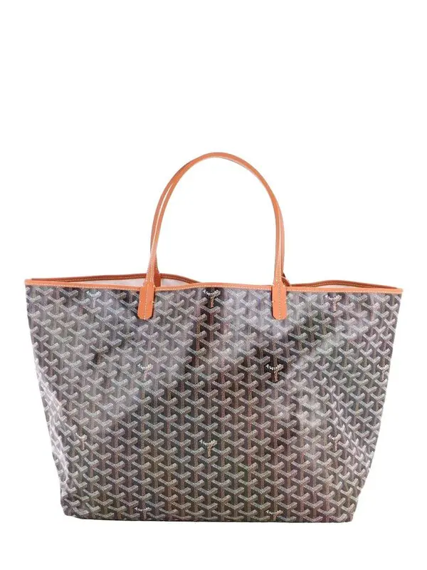 Goyard Saint Louis Coated Canvas Gm Tote Bag - Brown