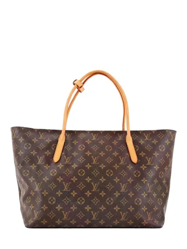 LOUIS VUITTON Raspail Monogram Canvas Mm Tote Bag - Brown