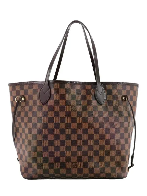 LOUIS VUITTON Neverfull Nm Damier Mm Tote Bag - Brown