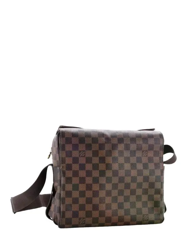 LOUIS VUITTON Naviglio Damier Crossbody Bag - Brown