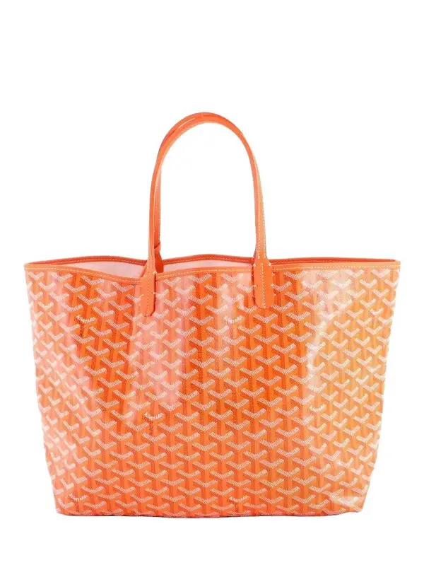 Goyard Saint Louis Coated Canvas Pm Tote Bag - Orange