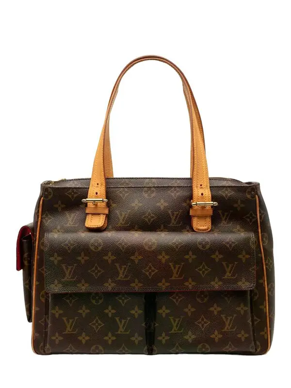 LOUIS VUITTON 2004 Monogram Multipli Cite Tote - Brown
