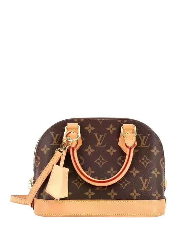 LOUIS VUITTON Alma Bb Crossbody Bag Monogram Canvas - Brown