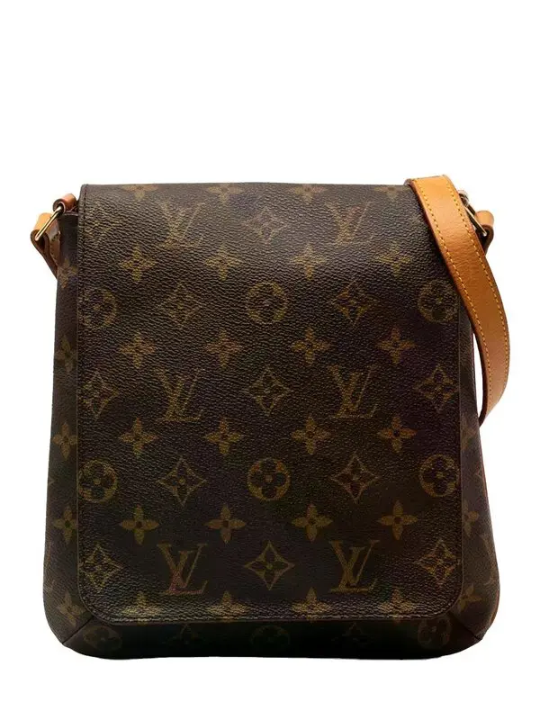 LOUIS VUITTON 1999 Monogram Musette Salsa Pm - Brown
