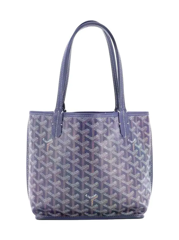 Goyard Anjou Reversible Mini Tote - Blue