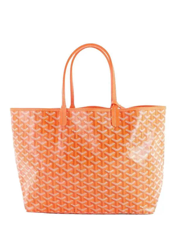 Goyard Saint Louis Coated Canvas Pm Tote Bag - Orange