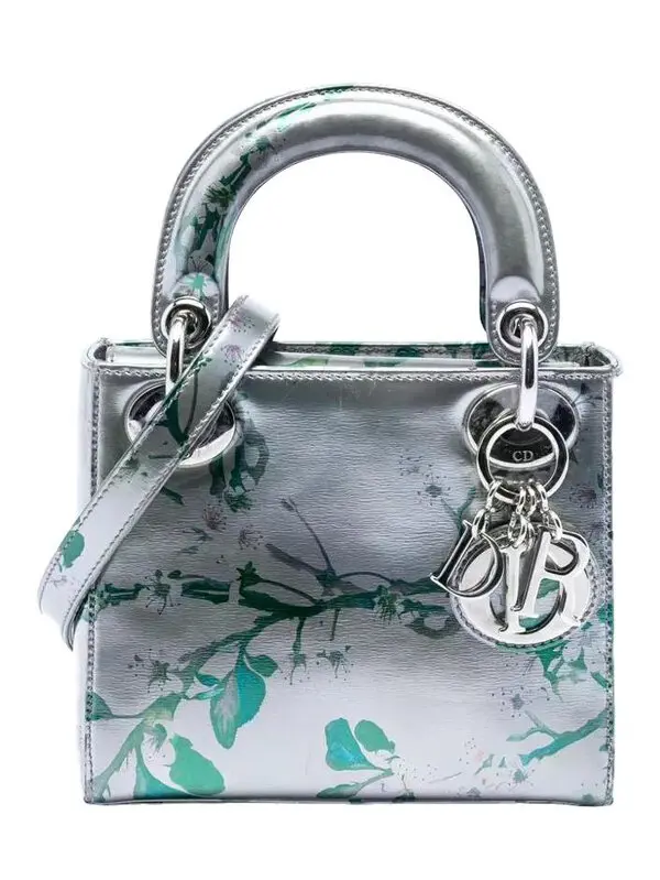 Dior 2015 Mini Lady Satchel - Green