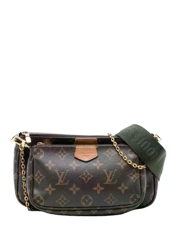 LOUIS VUITTON 2020 Monogram Multi Pochette Accessoires Satchel - Brown