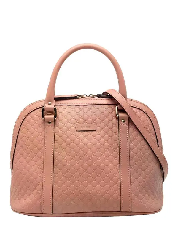 Gucci Microissima Dome Satchel - Pink