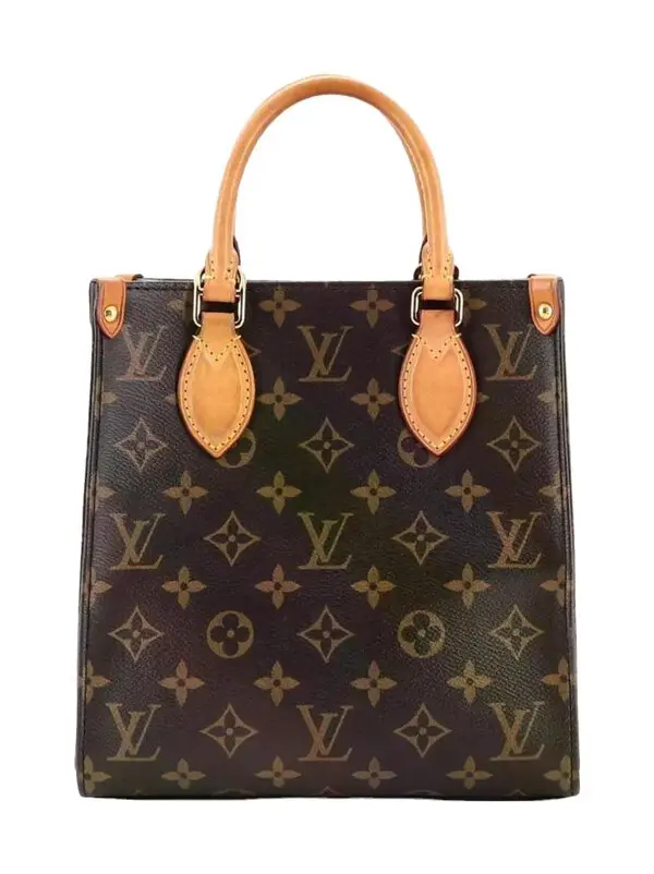 LOUIS VUITTON Sac Plat Nm Bag Monogram Canvas Bb - Brown