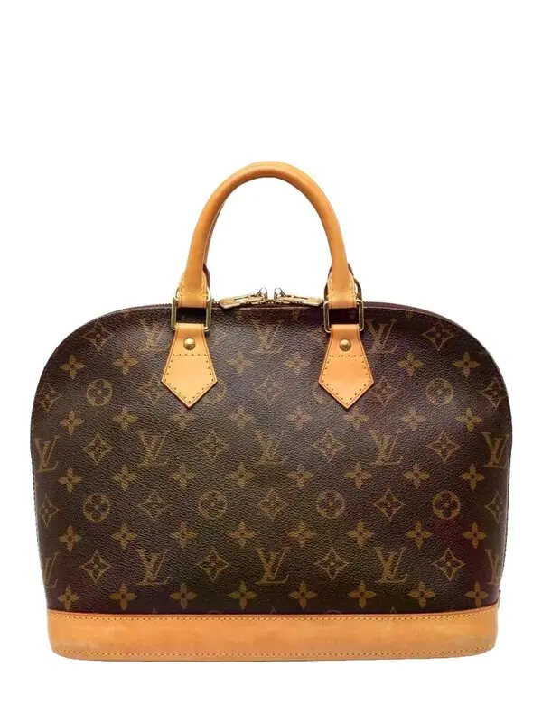 LOUIS VUITTON 2007 Monogram Alma Pm Handbag - Brown