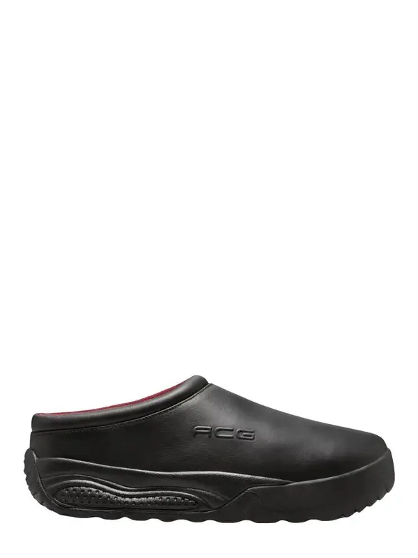 Nike Rufus Embossed Logo Slip-on Sneakers - Black